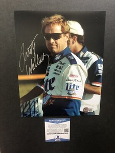 Rusty Wallace NASCAR Original Autographed Photos for sale | eBay