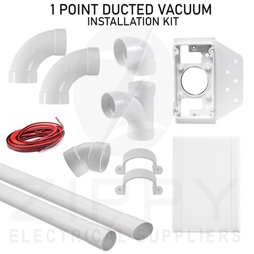 1 Point DIY Ducted Vacuum Installation Kit | Vaculine (LOCAL PICK UP ...