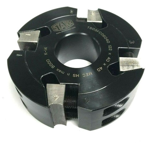 WADKIN Moulding Cutter Block -122 dia x 40 bore z4 x 40mm wide ...