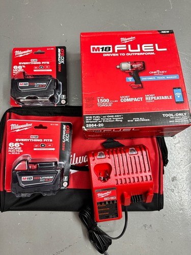 Milwaukee 2864-22 M18 FUEL 18V 3/4" High Torque Impact Wrench Kit | eBay