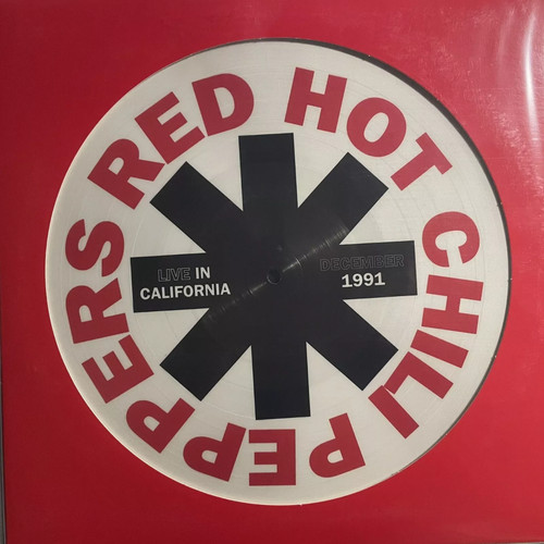 RED HOT CHILI PEPPERS Live In California. December 1991 (Picture Disc ...
