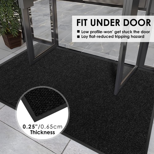 Entrance Mats Indoor Outdoor Heavy Duty Commercial Welcome Mat Front ...