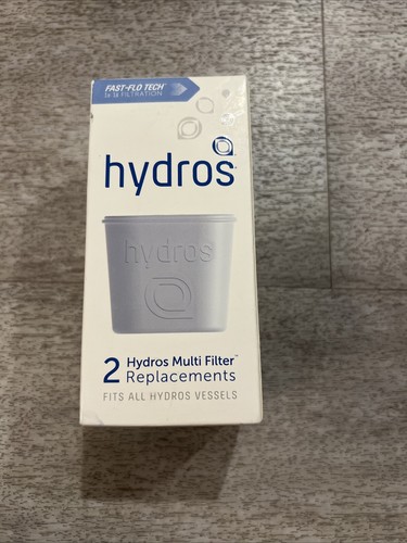 Hydros Multi Filter Replacements Fits All Vessels Bottle Carafe Pitcher ...