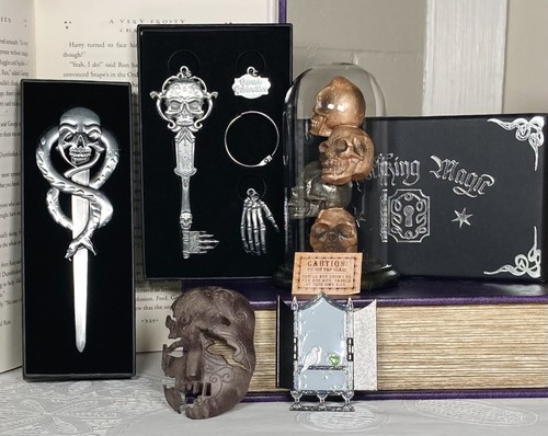 5 Dark Magic Items Wizarding Trunk Key-Mask-Skulls-Dark Mark Opener ...