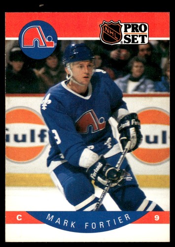1990-91 Pro Set Marc Fortier Quebec Nordiques #245A | eBay