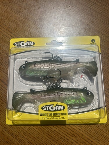 2 Storm Wildeye Live Stocker Trout 5" 1/2 oz. Stocker Trout ...
