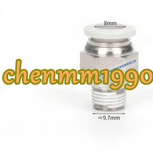 10PCS NEW APC8-01 pneumatic threaded through joint #CL | eBay