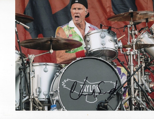 CHAD SMITH RED HOT CHILI PEPPERS DRUMMER SIGNED 8X10 | eBay