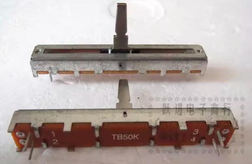 ALPHA 6cm TB50K Straight Slide Fader Potentiometer With Centre Point ...