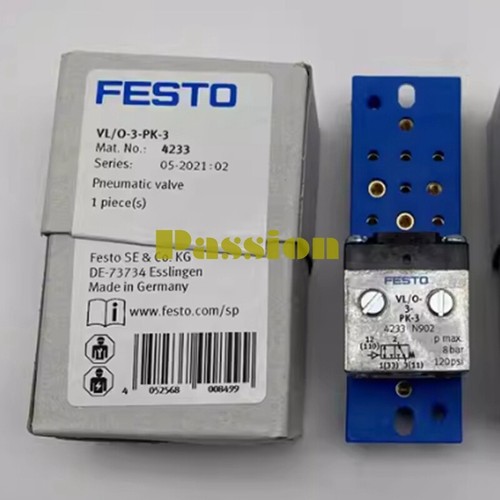 1PC NEW FOR FESTO VL/O-3-PK-3 4233 Pneumatic valve | eBay