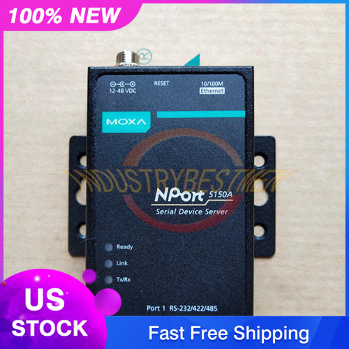 NEW MOXA NPort 5150A 1 Port RS-232/422/485 Serial Device Server #NN | eBay