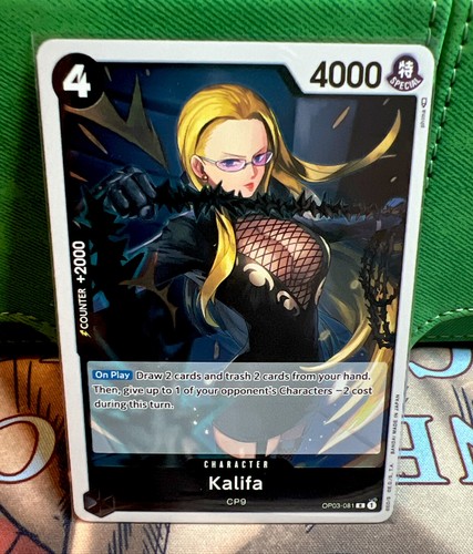 Kalifa #OP03-081 Rare: One Piece Pillars of Strength TCG | eBay