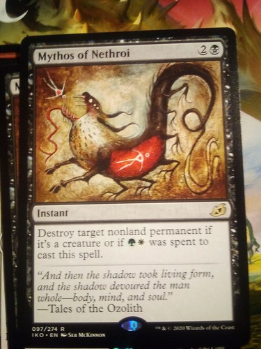 Mythos of Nethroi Ikora: lair of Behemoths Magic The Gathering Rare MTG ...