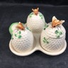 Porcelain Condiment Set - Four Piece - 1930's | eBay