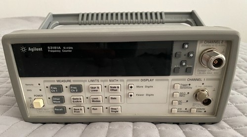 HP - Agilent - Keysight 53181A-124 RF Frequency Counter, 10 digits/s ...