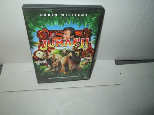 JUMANJI 1995 Family dvd ROBIN WILLIAMS David Alan Grier 43396513884| eBay