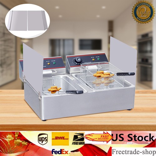 Wall Oil Splash Guard Stainless Steel Oil Baffle Deep Fryer Guard 2 ...