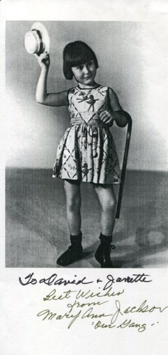 Mary Ann Jackson Our Gang Little The Little Rascals Signed Autograph ...