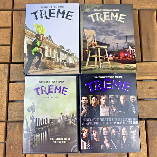 Treme: The Complete Series DVD Seasons 1 2 3 4 HBO Box Sets US Releases ...