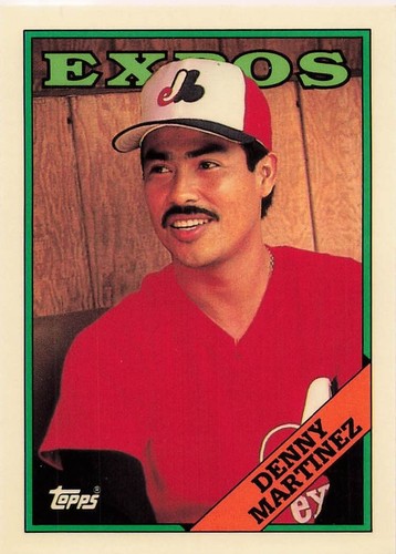 DENNY MARTINEZ 1988 TOPPS TIFFANY BASEBALL #76 | eBay