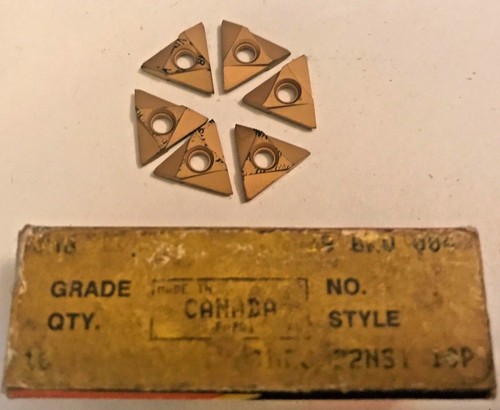 Valenite Carbide Inserts - TNEC 32NST - Qty. 6 NEW | eBay