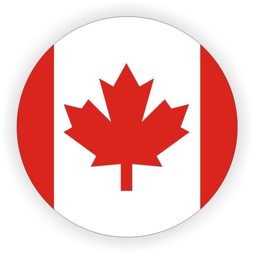 3pcs Canada Flag Hard Hat Stickers Safety Motorcycle Helmet Decals ...