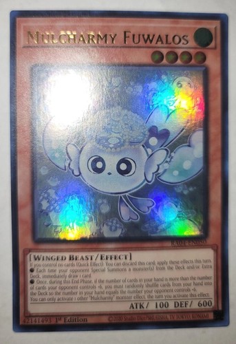 YGO Mulcharmy Fuwalos Ultra Rare 1st NM Quarter Century Stampede RA04 ...