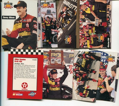 1993 MAXX COLLECTOR SERIES DAVEY ALLISON CARD SET 20 DIFFERENT | eBay