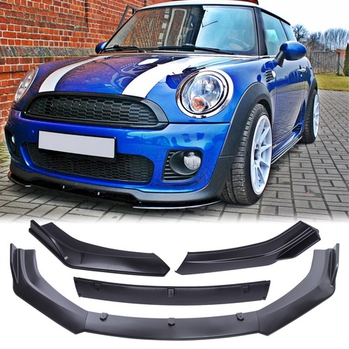 Matte Front Bumper Lip Spoiler Splitter For MINI COOPER R50 R53 R55 R56 ...