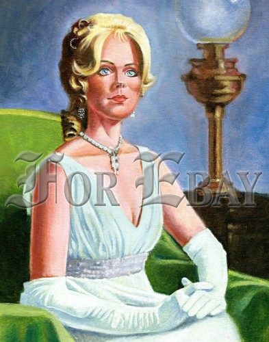 ANGELIQUE COLLINS 20x24 Parallel Time Portrait on Canvas_DARK SHADOWS ...