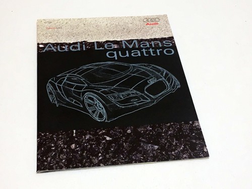 2004 Audi Le Mans Quattro Press Kit | eBay