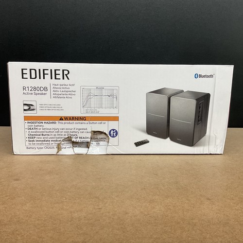 Edifier R1280DB Powered Bluetooth Wireless Bookshelf Speakers - Damaged ...