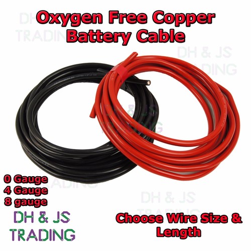 000 00 0 1 2 3 4 7 8 Gauge Battery Earth Power Cable Oxygen Free Copper ...