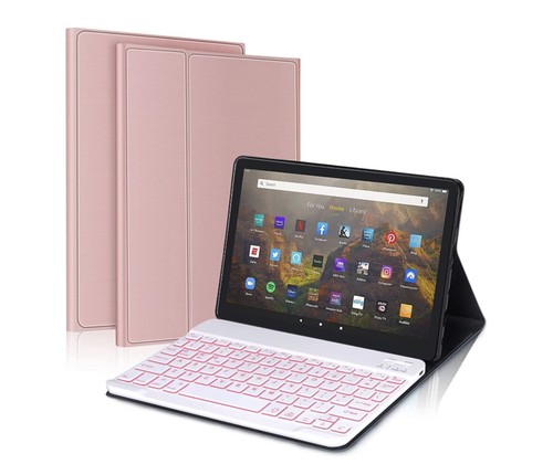 Keyboard Case for All-New HD 10/HD 10 Plus Tablet 11th Generation 2021 ...