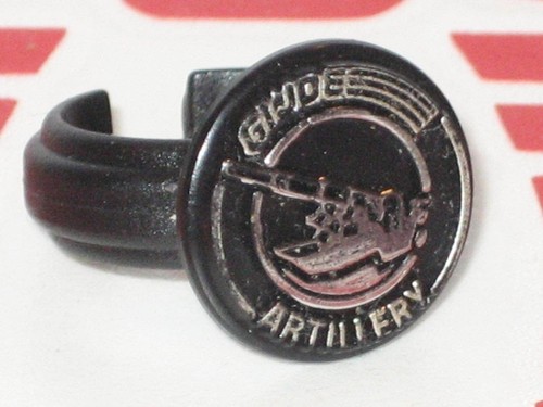 GI Joe Accessory Command Ring ARTILLERY 1990 Original Figure Accessory ...
