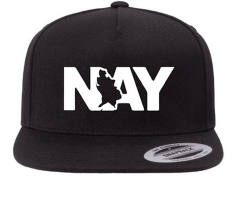 Nayarit ‘NAY’ Flat Bill SnapBack - Black | eBay