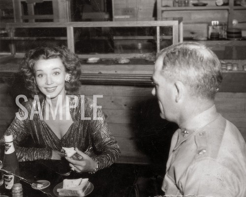 11x14 Photo Print of Actress Carole Landis during WW2 - WWII - Singer ...