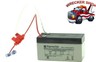 12V1.3AH TOWMATE BATTERY fits TM22G, TM22Y, TM21, Limelight, Sunlight ...