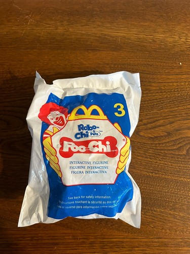 2001 McDonald's Happy Meal Robo-Chi Pets Poo-Chi Interactive Figurine 3 ...