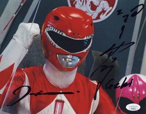 Kyōryū Sentai Zyuranger- Yūta Mochizuki signed Tyranno Ranger 8x10 ...