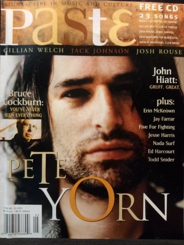 Paste Music Magazine Issue No # 5 Q3 2003 Pete Yorn | eBay