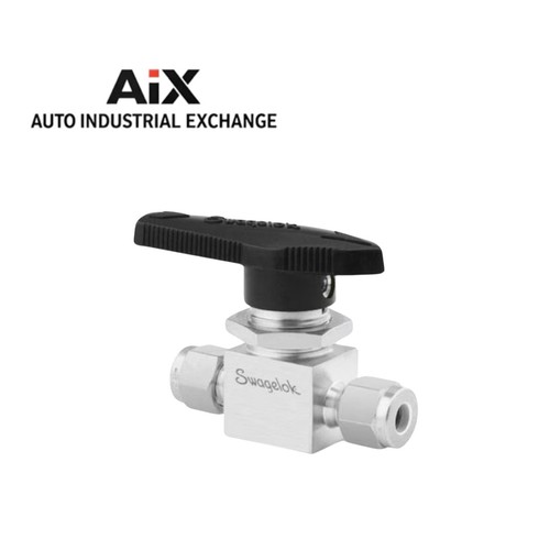 Swagelok SS-42GS4 40G Series Ball Valve, 1/4 in Tube Fitting, 0.6 Cv ...