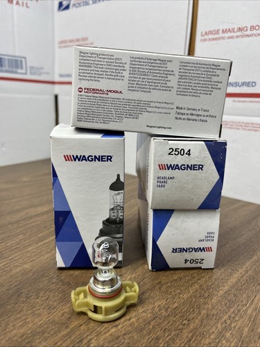 4 Wagner 2504 Multi Purpose Light Bulb for 4507 17252 12822 Electrical ...