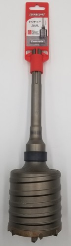 Diablo DMAMXCC5030 SDS-Max Carbide Tipped Core Bit, 3-1/4" x 7" | eBay