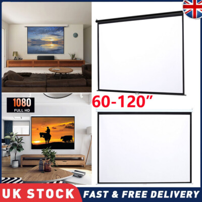 Pull Down Projector Screens for sale | eBay UK