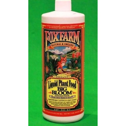 Fox Farm Big Bloom 1 Quart qt 32oz - liquid foxfarm nutrients | eBay