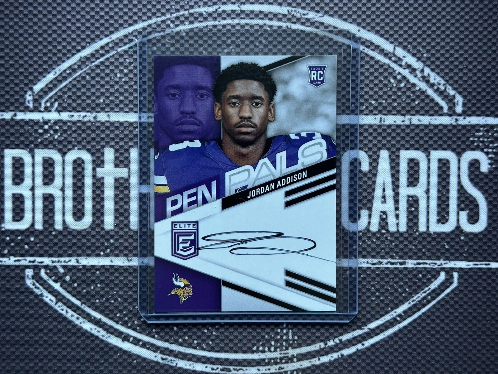 Jordan Addison 2023 Elite #PPJA Pen Pals Price Guide - Sports Card Investor