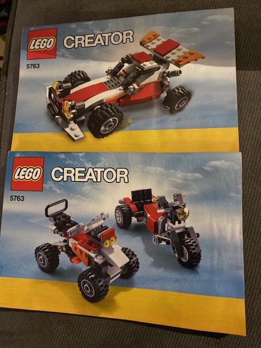 LEGO Creator 5763 manual Book Instructions No Pieces Included 2 Books ...