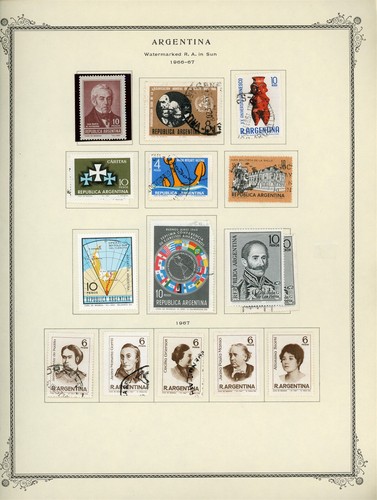 ARGENTINA Scott Specialty Album Page Lot #46 - SEE SCAN - $$$ | eBay