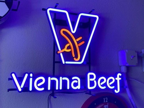 19"x25" Vienna Beef LED Neon Light | eBay
